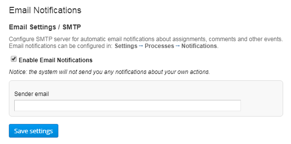 How to enable Email Notifications | Targetprocess - Enterprise Agility Solution