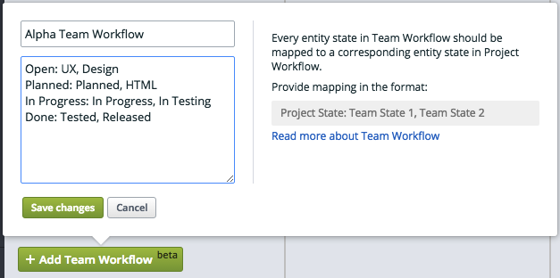 How to customize Team Workflows | Targetprocess - Enterprise Agility ...