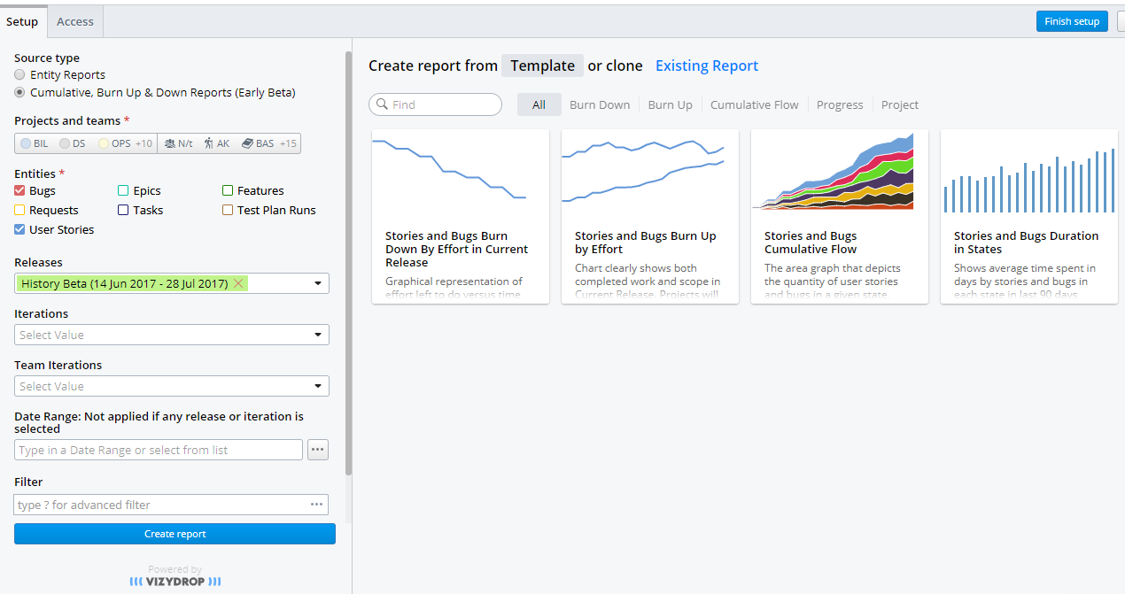 How to create a Historical Report
