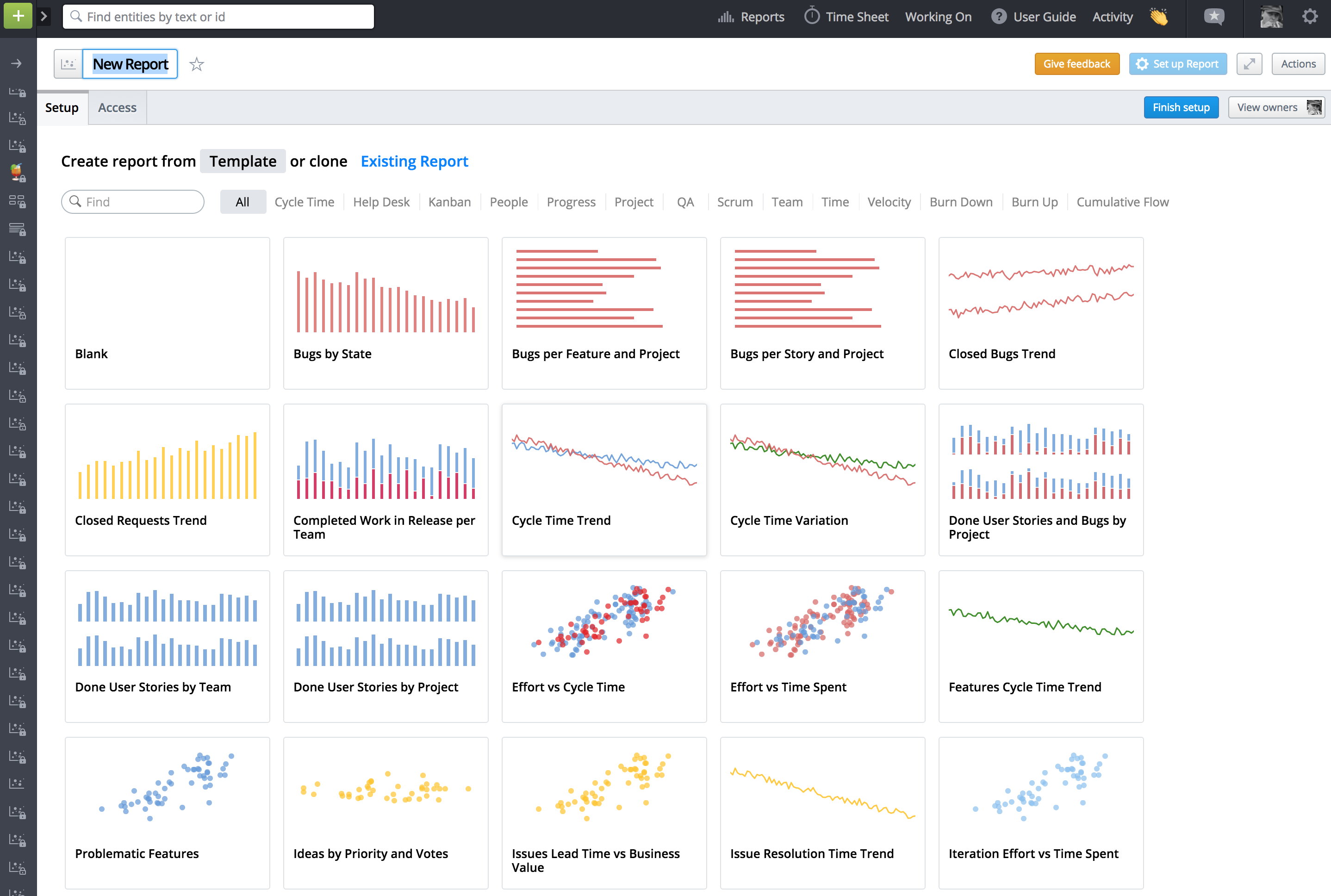Visualization | Targetprocess - Visual management software