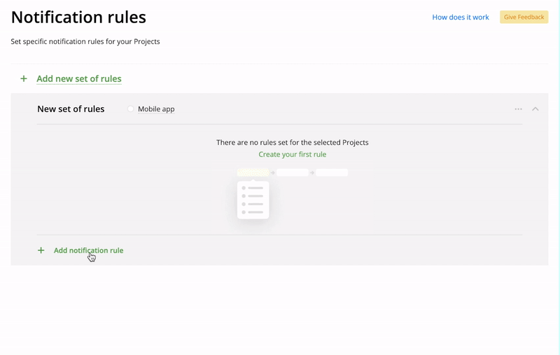 Notification Rules | Targetprocess - Enterprise Agility Solution