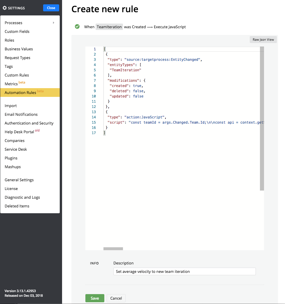 Calculate Capacity Of Team Iteration Automatically Based On Previous