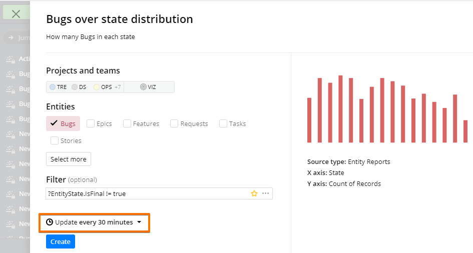 Update: View setup and Search improvements. Temporary filters on visual ...