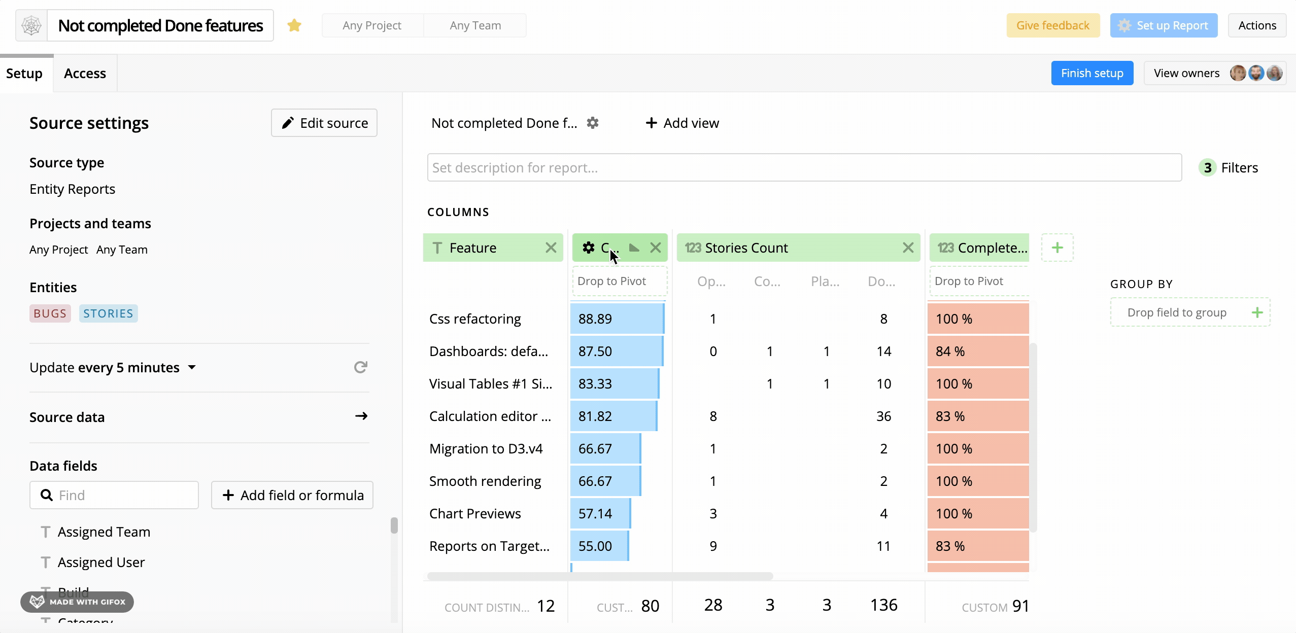 Update: Custom quick filters - Visual report improvements ...