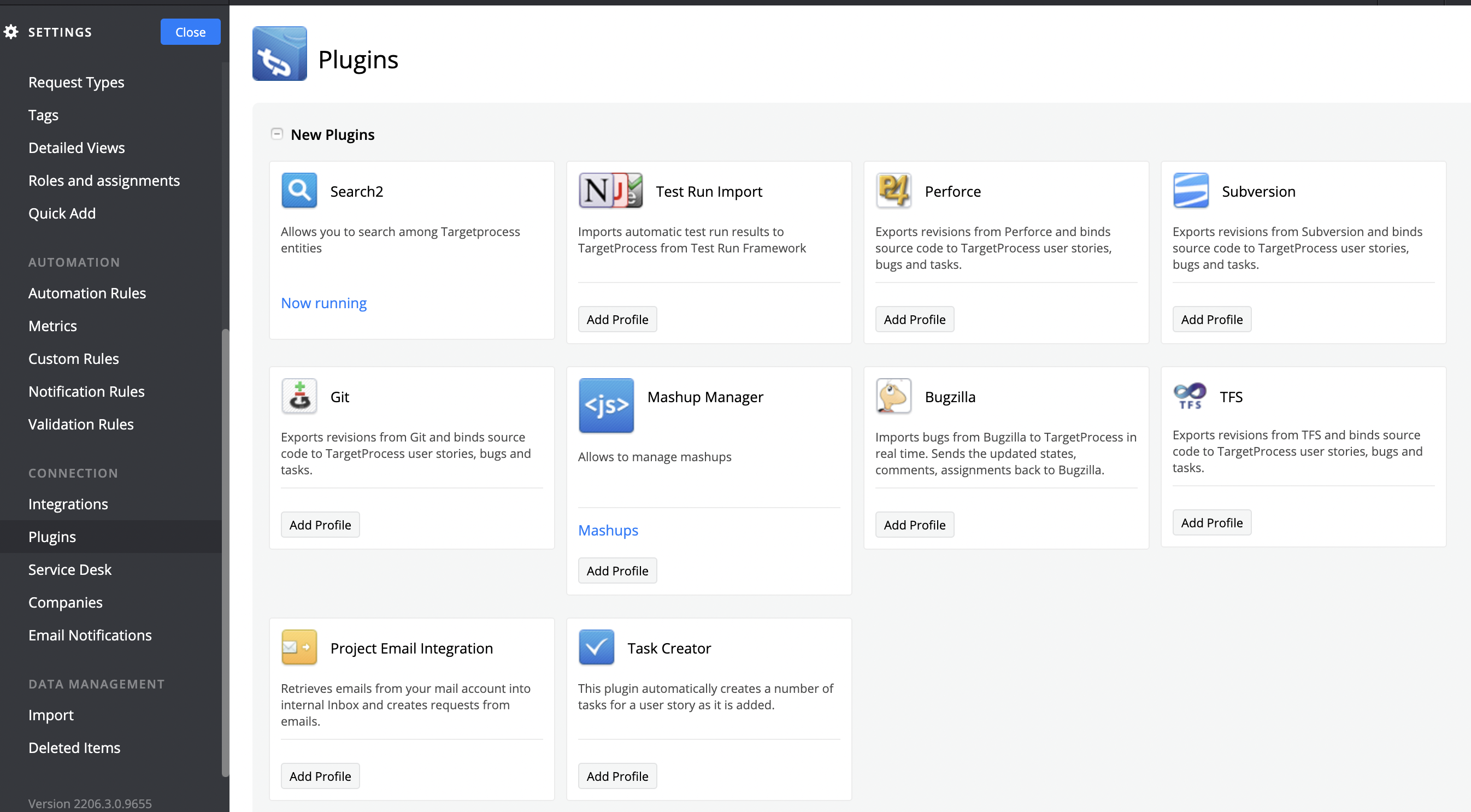 Bugzilla plugin removal | Targetprocess - Enterprise Agility Solution