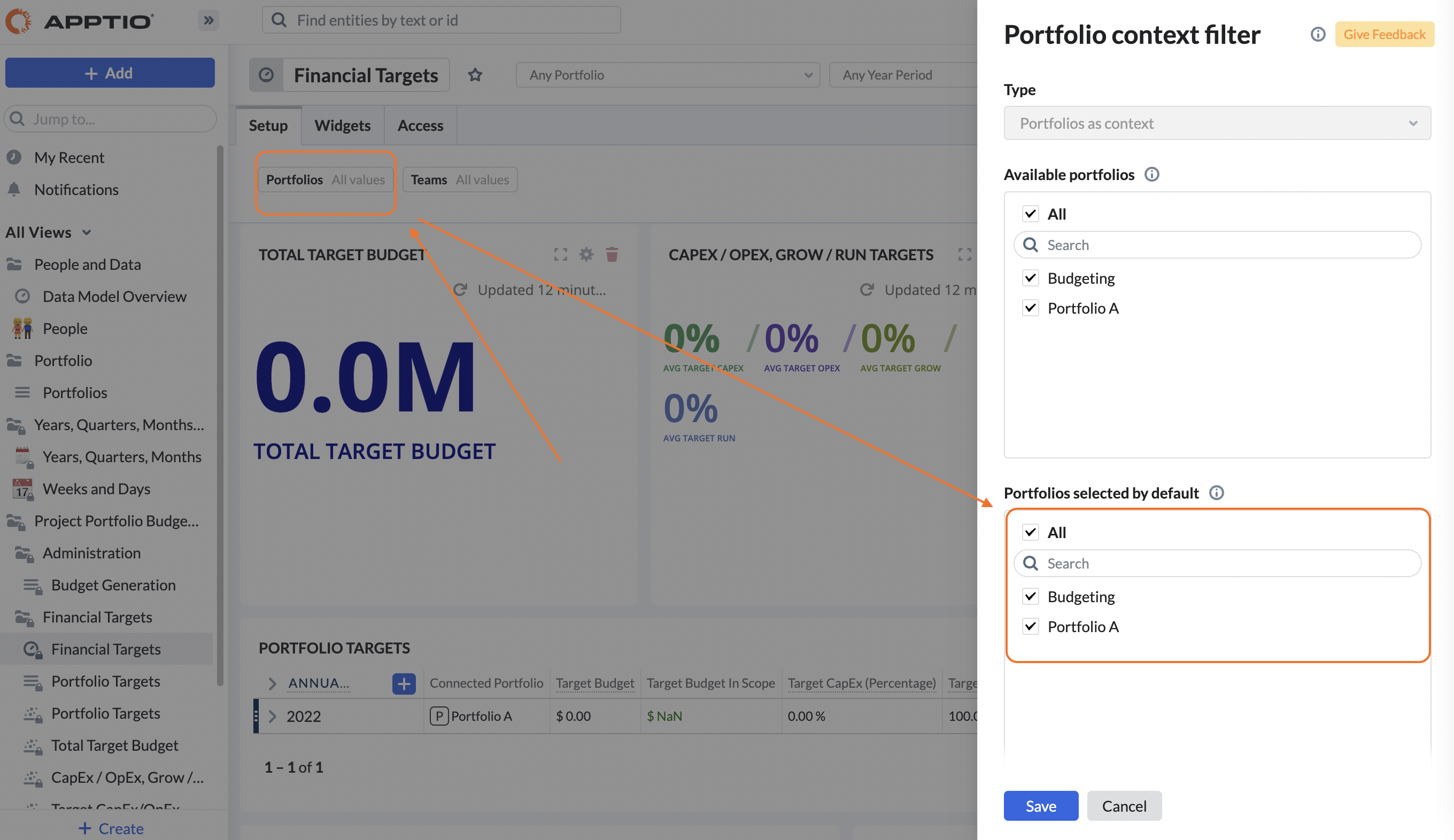 Lean Budgeting: Automation Rules | Targetprocess - Enterprise Agility Solution