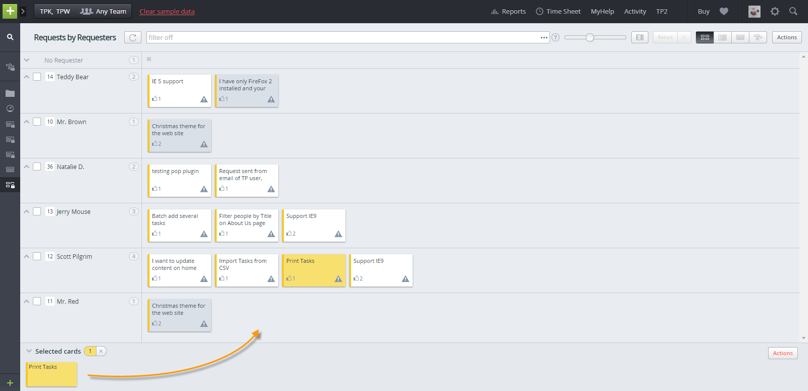 How to manage Requesters